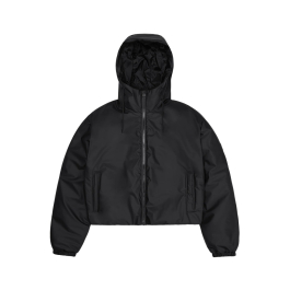 Rains Lohja Short Insulated Regenjas Zwart 15780 Lohja Short Insulated